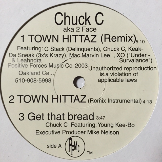 CHUCK C / TOWN HITTAZ | VINYL,A.B.C.D | IITIGHT MUSIC