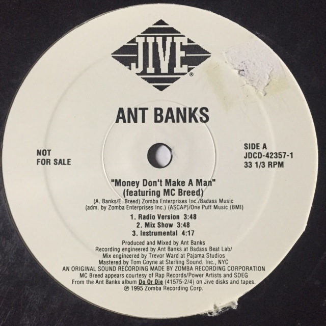 ANT BANKS / MONEY DON’T MAKE A MAN | VINYL,A.B.C.D | IITIGHT MUSIC