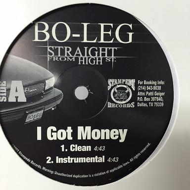 BO-LEG / I GOT MONEY | VINYL,A.B.C.D | IITIGHT MUSIC