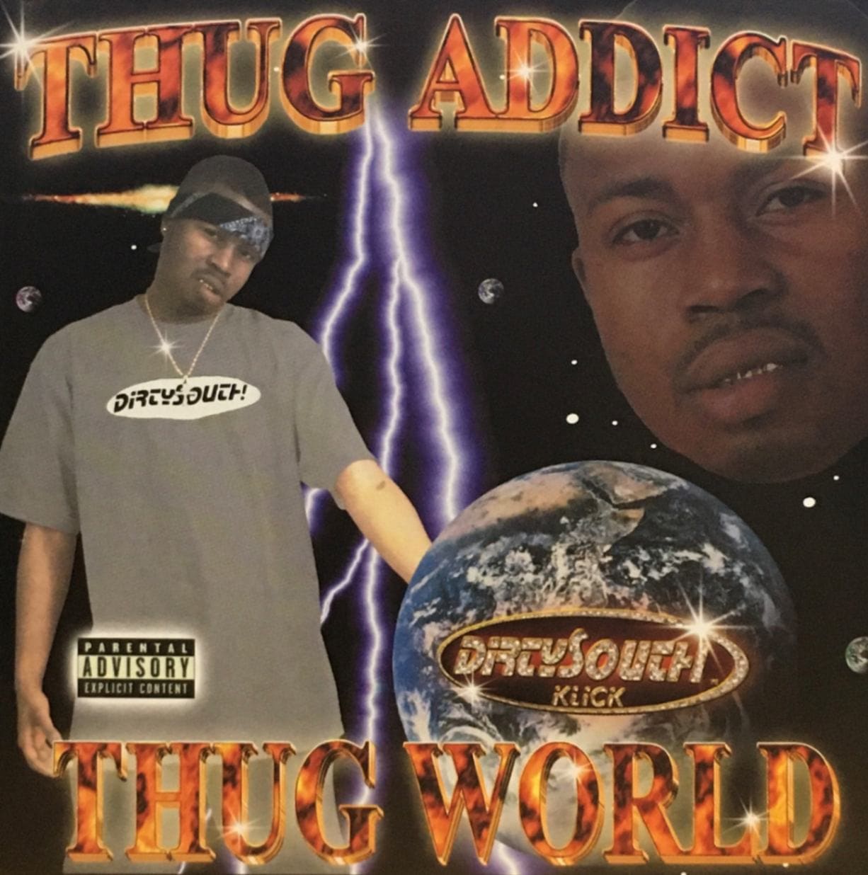 THUG ADDICT / THUG WORLD | IMPORT CD,DOWN SOUTH | IITIGHT MUSIC