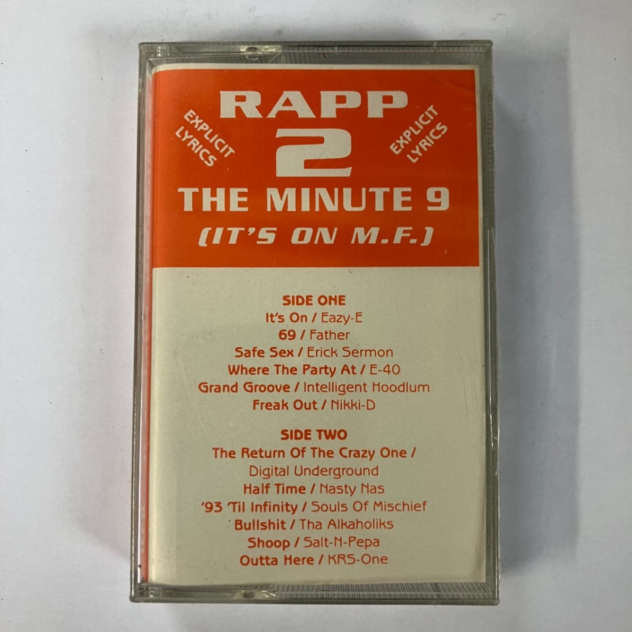 VA / RAPP 2 THE MINUTE 9 | TAPE,V.W.X.Y.Z | IITIGHT MUSIC