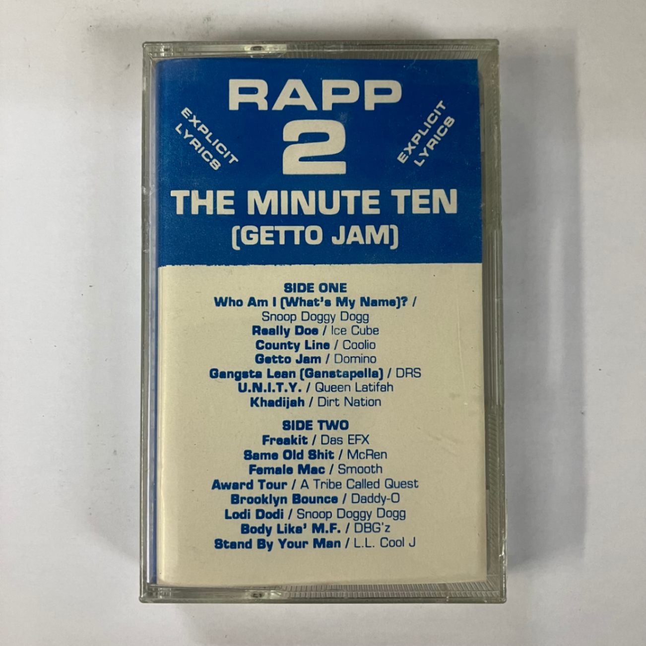 VA / RAPP 2 THE MINUTE 10 | TAPE,V.W.X.Y.Z | IITIGHT MUSIC