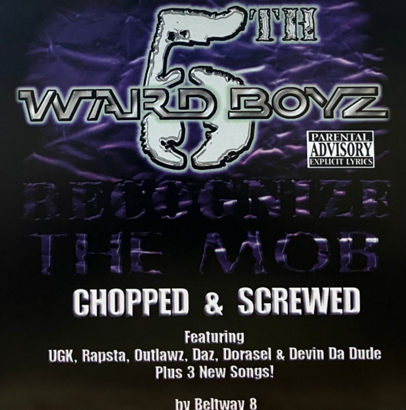 5TH WARD BOYZ / CHOPPED & SCREWED | IMPORT CD,DOWN SOUTH | IITIGHT MUSIC