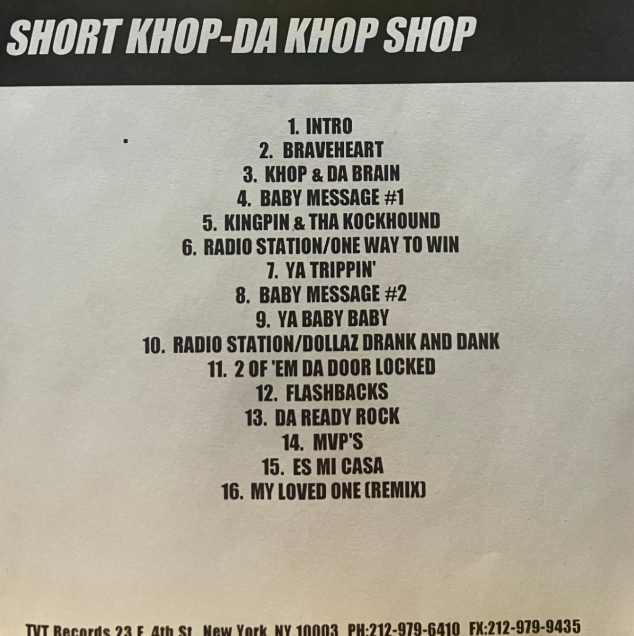 SHORT KHOP / DA KHOP SHOP | IMPORT CD,OTHER | IITIGHT MUSIC