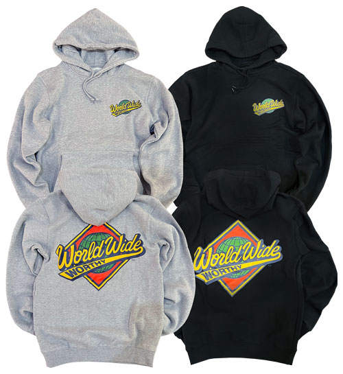 "Jay Worthy" World Wide Worthy Hoodie | MERCHANDISE | IITIGHT MUSIC ...