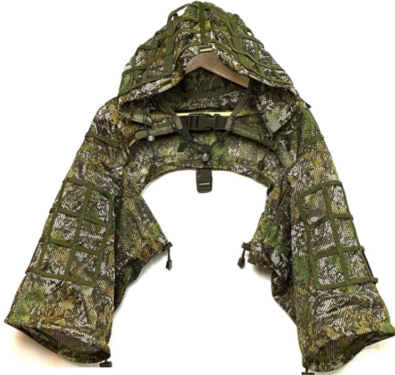 ROCOTACTICAL Military Sniper Ghillie Viper Hood Ver.2 Mesh Real Tree ...