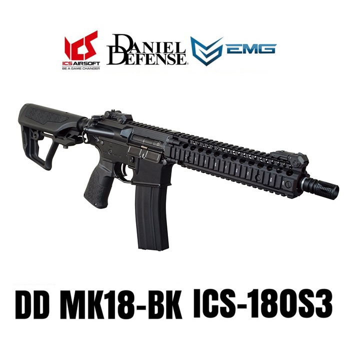 ICS Daniel Defense MK18 S3 ICS-180S3 (BK) | ICS エアガン | サバゲー用品の41PX