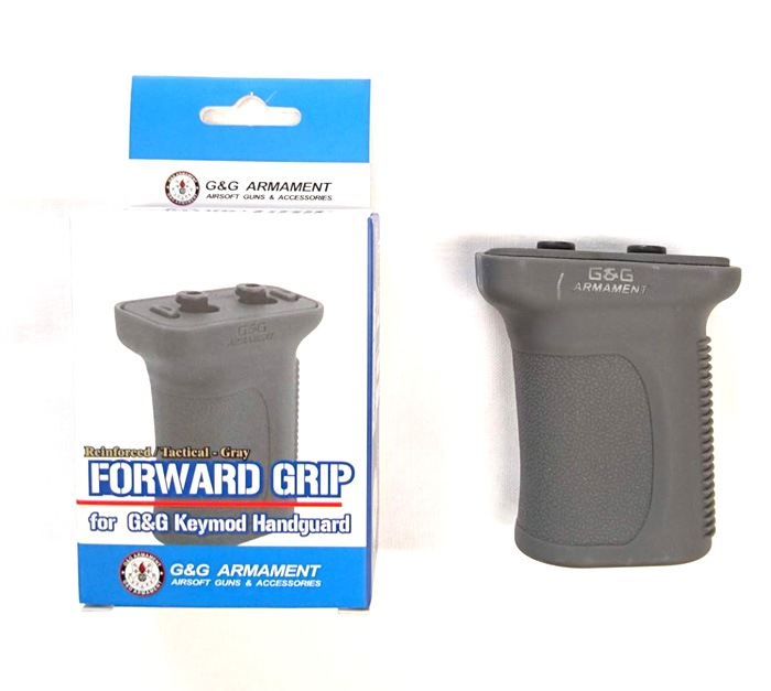 G&G G-03-176-2 Forward Grip for Keymod Handguard (Gray) G&G ARMAMENT ...