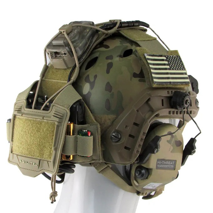AGILITE 8260CYT1SZ Bridge Tactical Helmet Accessory Platform Coyote Tan ...