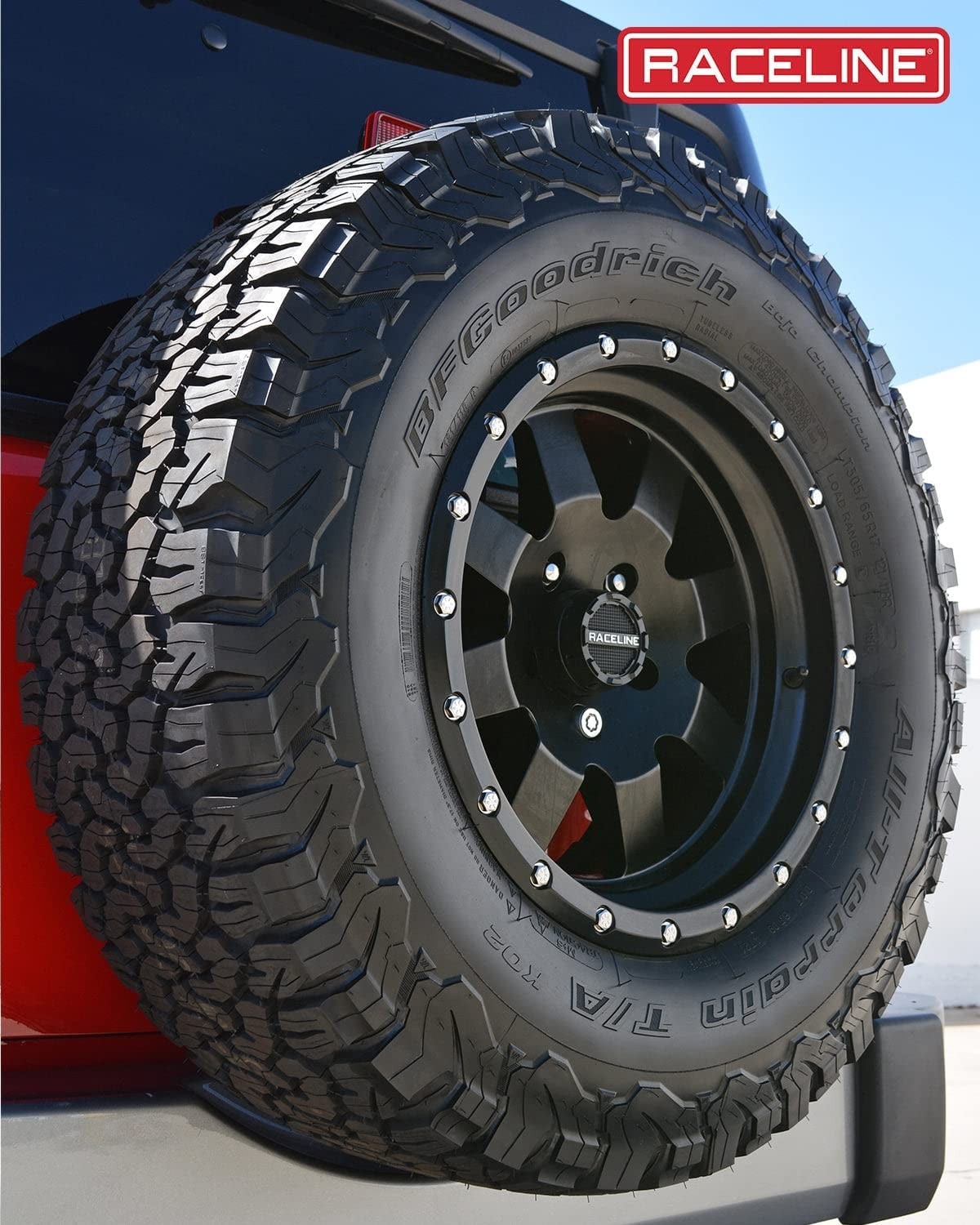 RACELINE 935B Defender satin Black 79050 -12 17インチ | Jeep | 4x4CRAZE