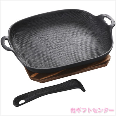 OIGEN 南部鉄器 焼き焼きグリルどっしり深型 U-37 なら 全ギフト一覧,キッチン用品＆生活雑貨専門店 | 光ギフトセンター
