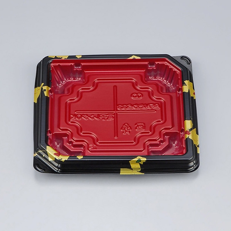 シーピー化成 米飯容器 BFNたわら 本体 33 晶葉緑／晶葉／輪島内赤／和もく赤 50枚×24袋（1200枚）/箱｜はこまる公式通販