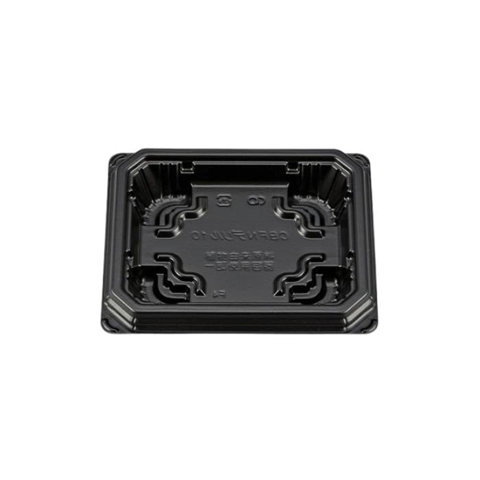 シーピー化成 惣菜容器 CBFNデリル10 黒本体 50枚×18袋（900枚）/箱｜はこまる公式通販