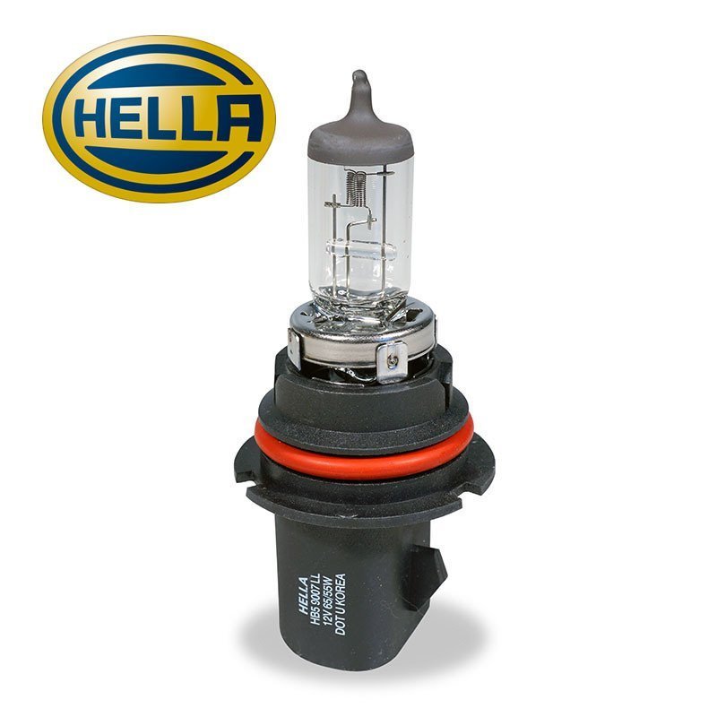 HELLA ロングライフ ハロゲンバルブ HB5/9007 65/55W 12V 1個 （ハマーH2、ナビゲーター、エクスプローラー 他 ...