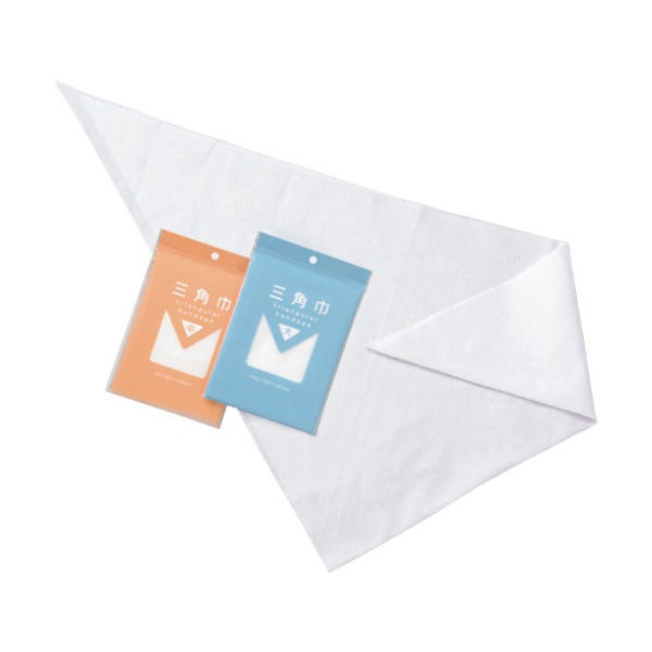 ハクゾウメディカル 三角巾 大 1780002 | 防災グッズ,救急箱 | 労働安全衛生保護具の通販サイト、安全モール 本店