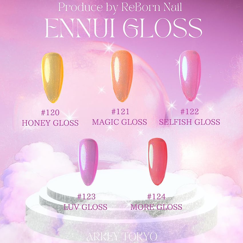 ENNUI gloss series【SET】 | SET,COLOR （カラー）セット | ARKEY TOKYO