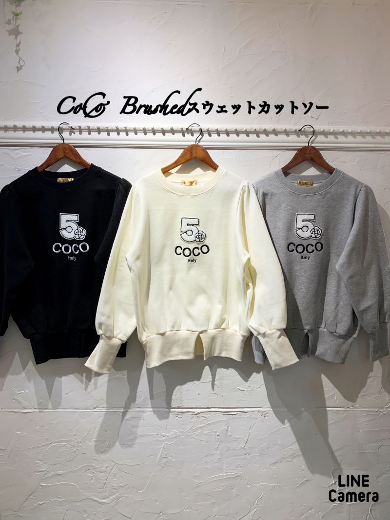 CoCo Brushedスウェットカットソー | JACKET/OUTER | Merci 直営通販サイト