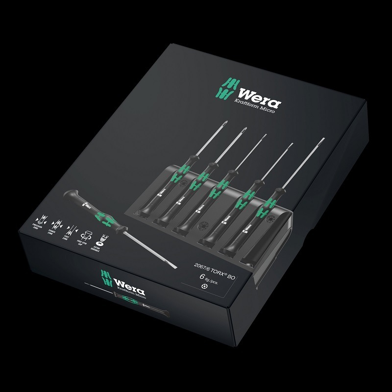 2067/6 TORX BO Rack Screwdriver set 6 pieces | Wera | BLUECOLOR.WORK＜公式サイト＞