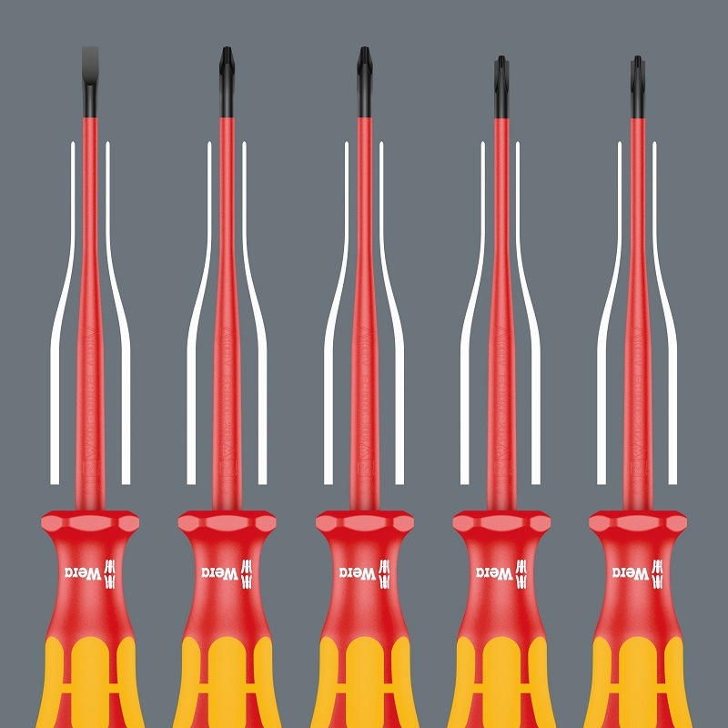 9711 Foam Insert VDE Screwdriver Set 1 | Wera | BLUECOLOR.WORK＜公式サイト＞