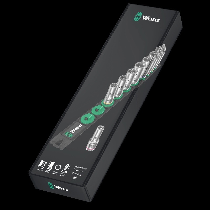 Socket Rail B Deep 1 | Wera | BLUECOLOR.WORK＜公式サイト＞