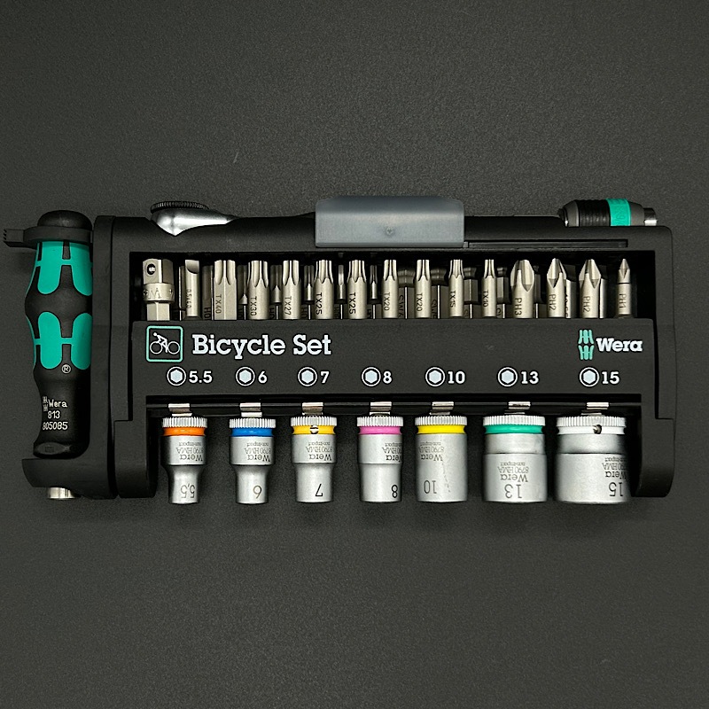 Bicycle Set 3 | Wera,【 Ratchets 】,Zyklop Mini | BLUECOLOUR