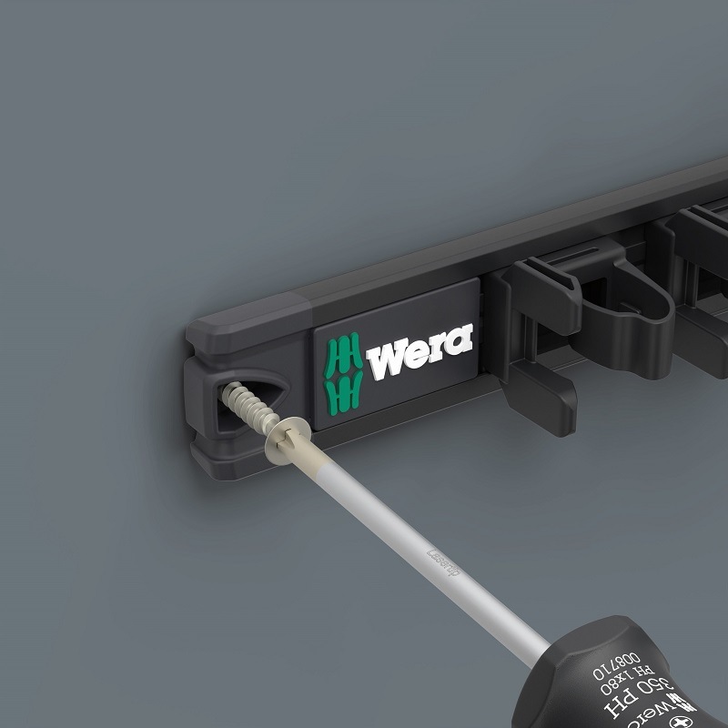 9650 Magnetic Rail Kraftform Screwdriver Set | Wera | BLUECOLOR.WORK＜公式サイト＞