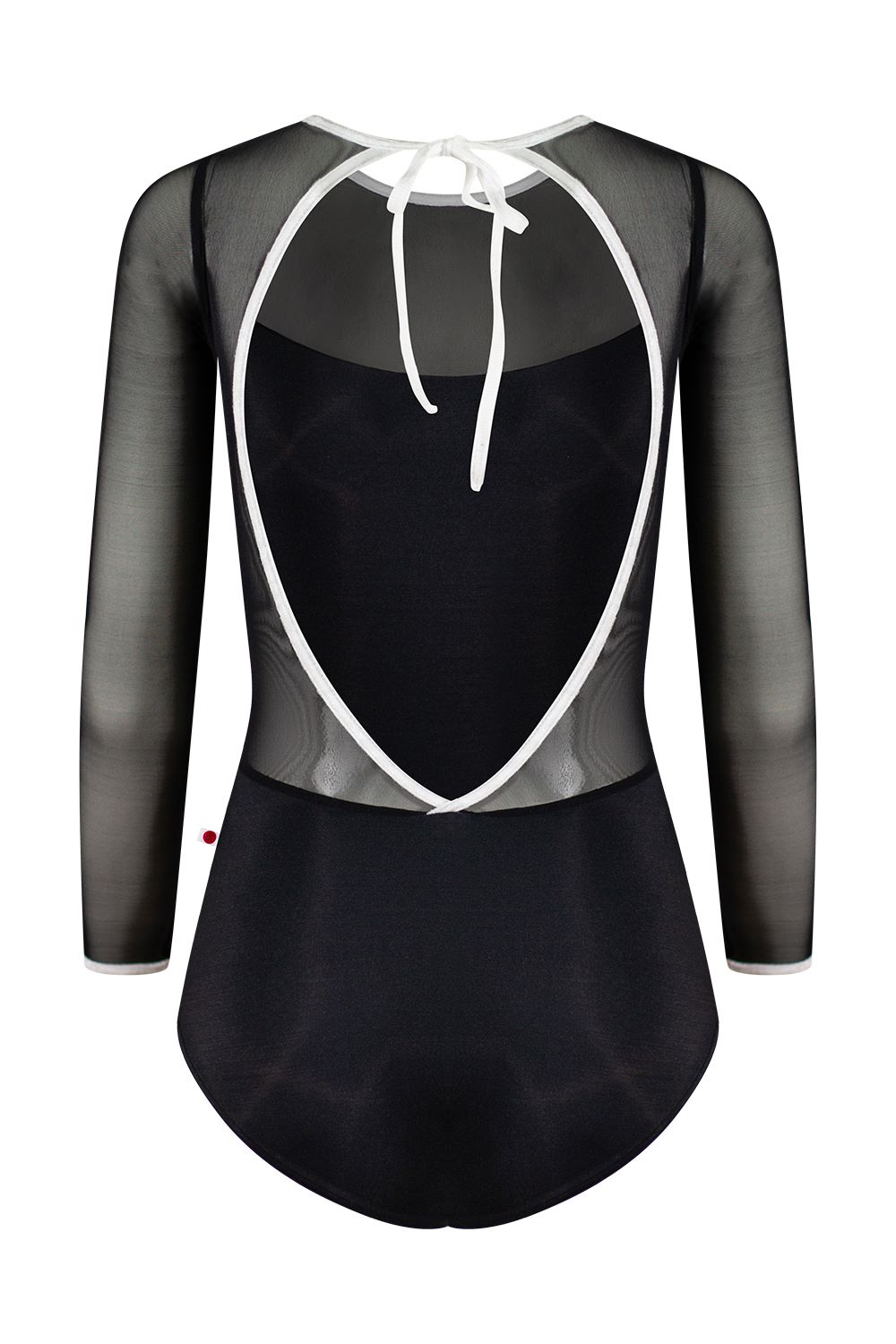 YUMIKO OLIVIA（Long Sleeve）N-Black CV-White N-Blackmesh (Front) | レディース ...