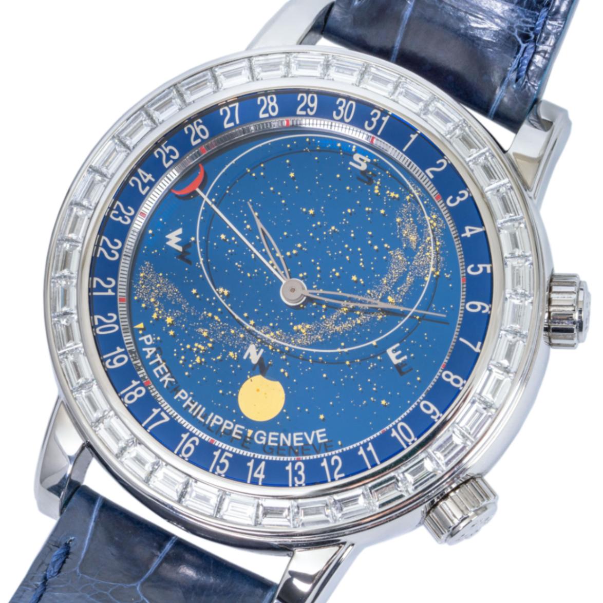 PATEK PHILIPPE/パテックフィリップ 6104P-010 Celestial with Blue Sapphire【香港支店在庫 ...