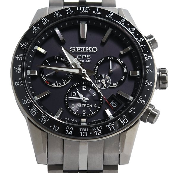 現金特価！送料無料！箱保付 美品 SEIKO セイコー ASTRON アストロン SBXC003 5X53-0AB0 ソーラー メンズ ...