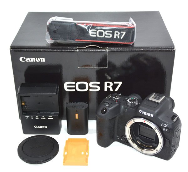 現金特価！極美品 CANON キャノン EOS R7 ボディ ミラーレス一眼 カメラ 元箱付 | 家電製品,Canon | BLAND GLANZ