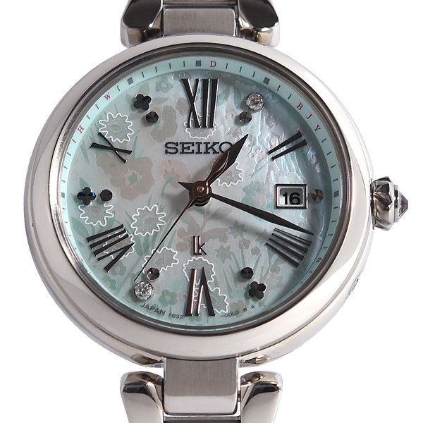 現金特価！送料無料！箱付 極美品 SEIKO セイコー LUKIA ルキア SSQW089 1B32-0BK0 Grow グロウ FEILER ...