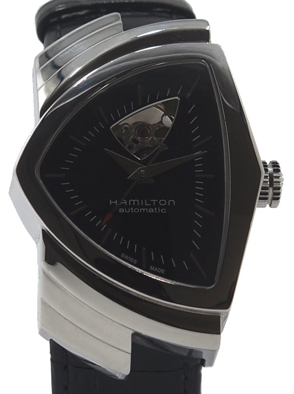 現金特価！送料無料！★箱保付！美品！HAMILTON ハミルトン ベンチュラ オープンハート H24515732 メンズ★ | ブランド品 ...