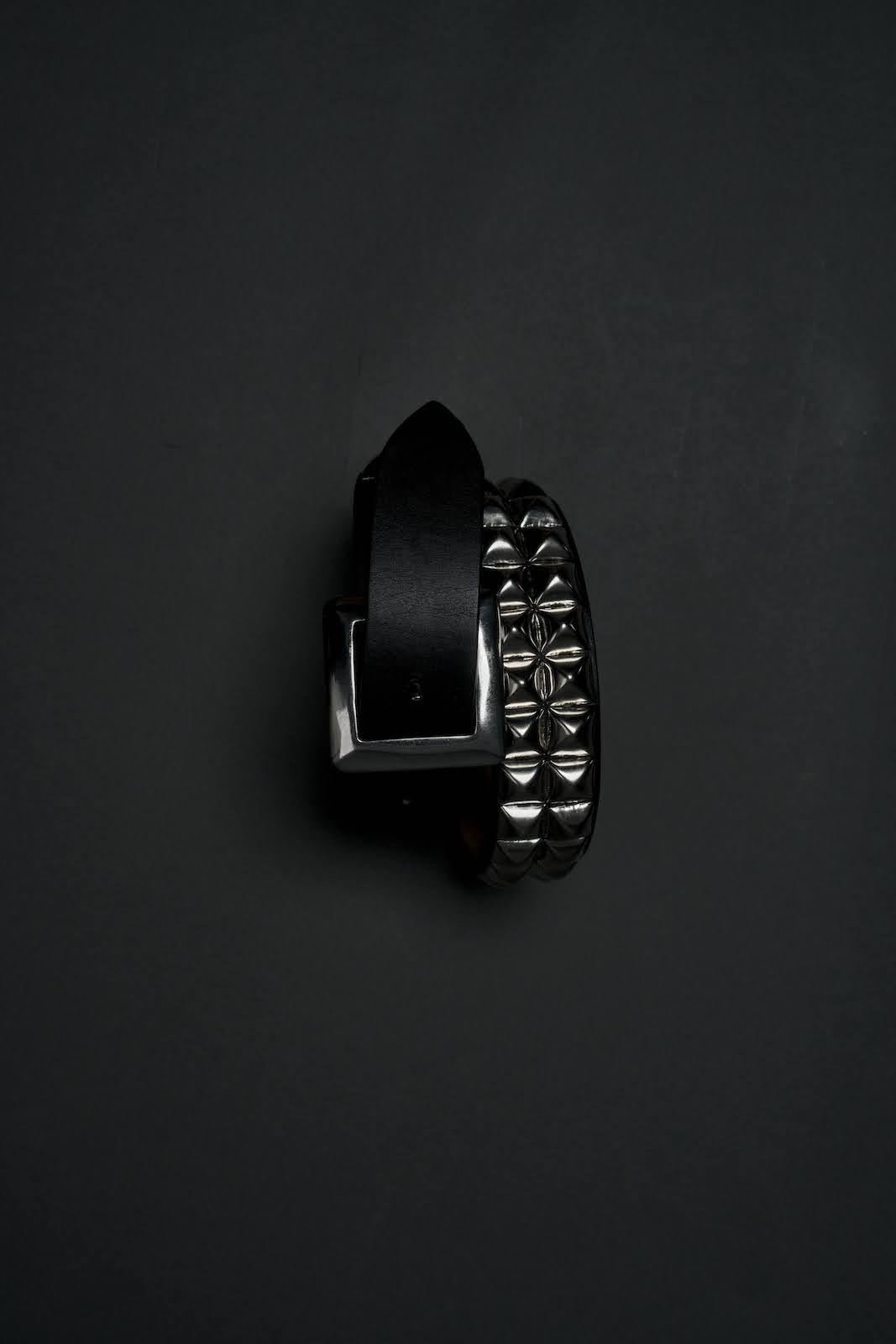 KINGSLEY WALTERS STUDIO × Godard Haberdashery / studded belt | BRAND ...