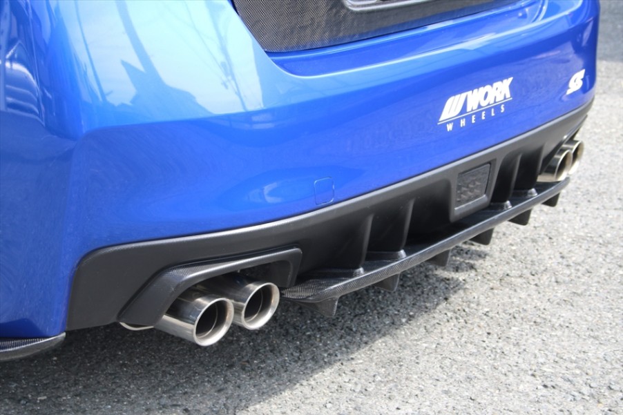 チャージスピード WRX STI/S4 VA# リアアンダープレート （純正バンパー専用） カーボン製 | SUBARU,WRX STI ...