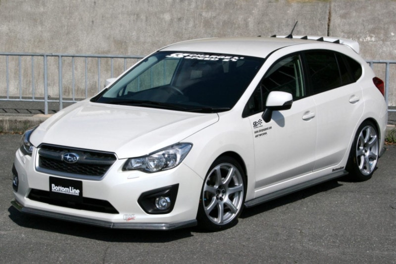 チャージスピード IMPREZA SPORT 5door GP# A/B/C型 ボトムライン3点セット 純正サイドステップ非装着車 カーボン製 | SUBARU,IMPREZA SPORT ...
