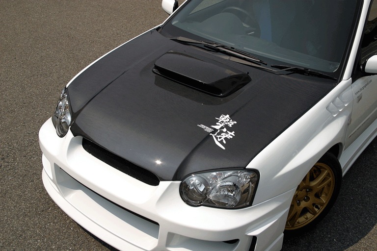 チャージスピード IMPREZA GD# C/D/E ボンネット ノーマル形状カーボン製 | SUBARU,IMPREZA WRX GD# C ...