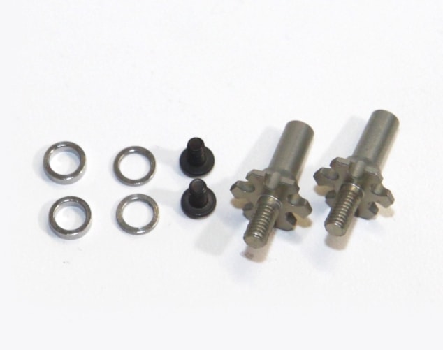 Adjustable Front Hex Hub Axle Set | SUSPENSION | CK23