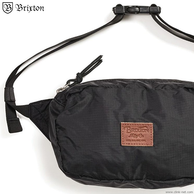 CLINK｜BRIXTON STEWART HIP PACK (BLACK)｜東京・吉祥寺｜SOFTMACHINE・BLUCO・DEUS ...