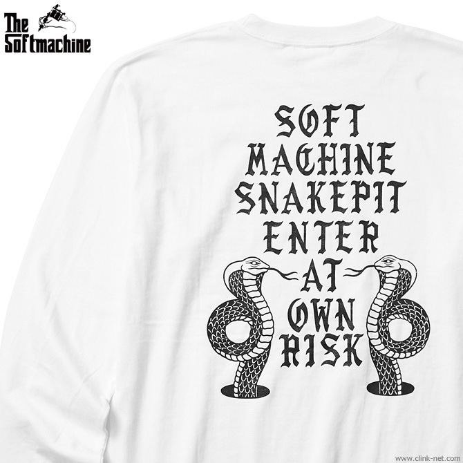 CLINK｜SOFTMACHINE SNAKE PIT L/S (WHITE)｜東京・吉祥寺｜SOFTMACHINE・BLUCO・DEUS・PEANUTS&Co.・RADIALL ...
