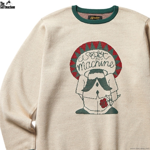 CLINK｜SOFTMACHINE CHOLO SWEATER (BEIGE)｜東京・吉祥寺｜SOFTMACHINE・BLUCO・DEUS ...