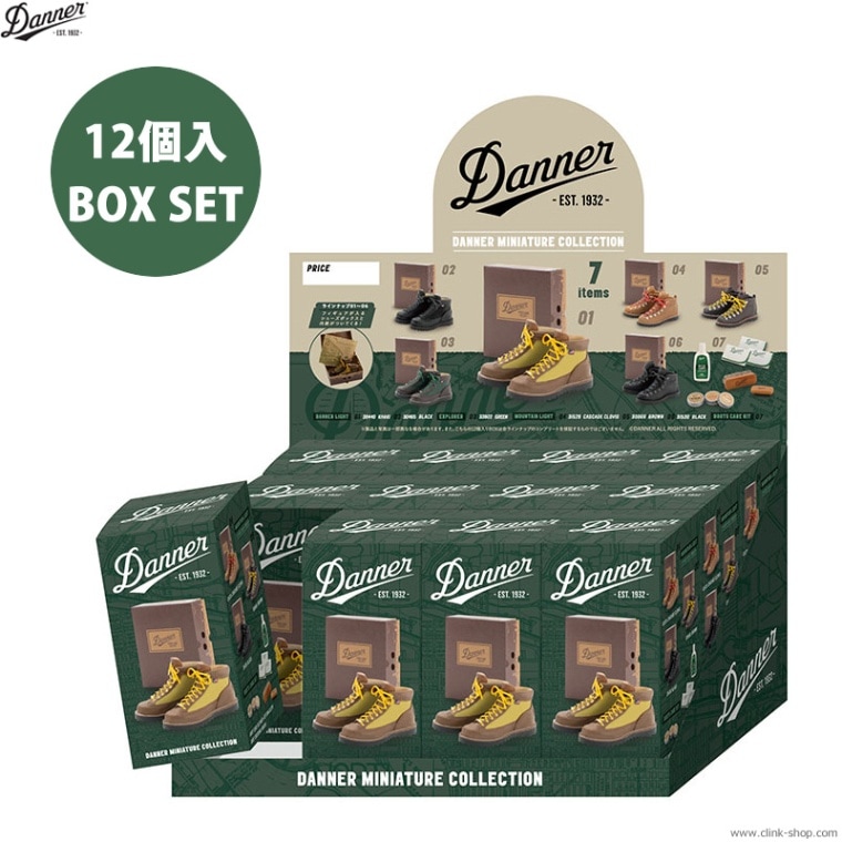 CLINK｜SALE 10％OFF DANNER MINIATURE COLLECTION BOX SET (12個セット)｜東京・吉祥寺 ...