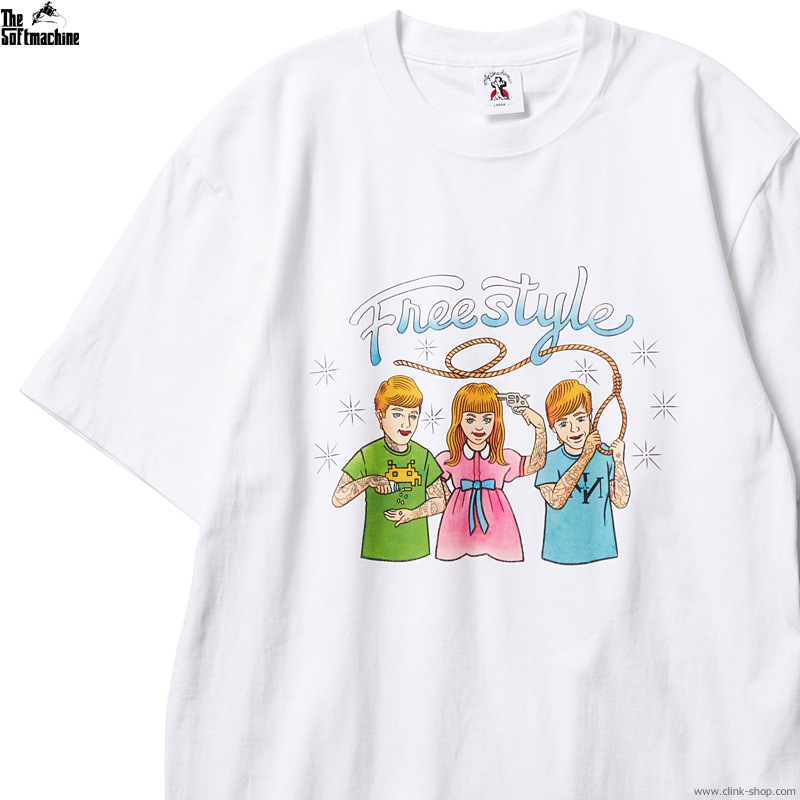 CLINK｜SOFTMACHINE FREE STYLE-T (WHITE)｜東京・吉祥寺｜SOFTMACHINE・BLUCO・DEUS ...