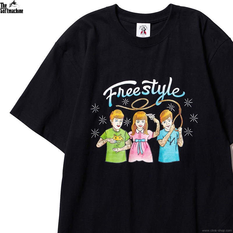CLINK｜SOFTMACHINE FREE STYLE-T (BLACK)｜東京・吉祥寺｜SOFTMACHINE・BLUCO・DEUS ...