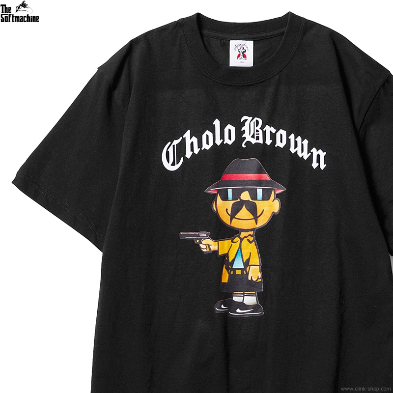 CLINK｜SOFTMACHINE CHOLO BROWN-T (BLACK)｜東京・吉祥寺｜SOFTMACHINE・BLUCO・DEUS ...