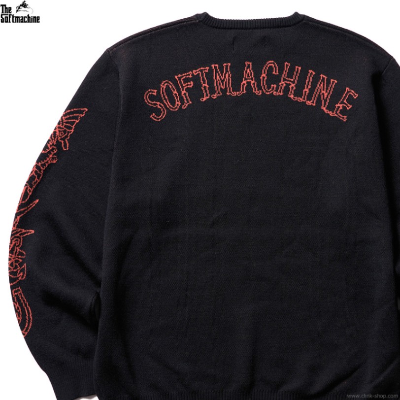 CLINK｜SOFTMACHINE UNION SWEATER (BLACK)｜東京・吉祥寺｜SOFTMACHINE・BLUCO・DEUS・PEANUTS&Co.・RADIALL ...
