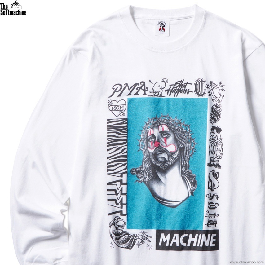CLINK｜SOFTMACHINE FLASHBACK L/S (WHITE)｜東京・吉祥寺｜SOFTMACHINE・BLUCO・DEUS・PEANUTS&Co.・RADIALL ...