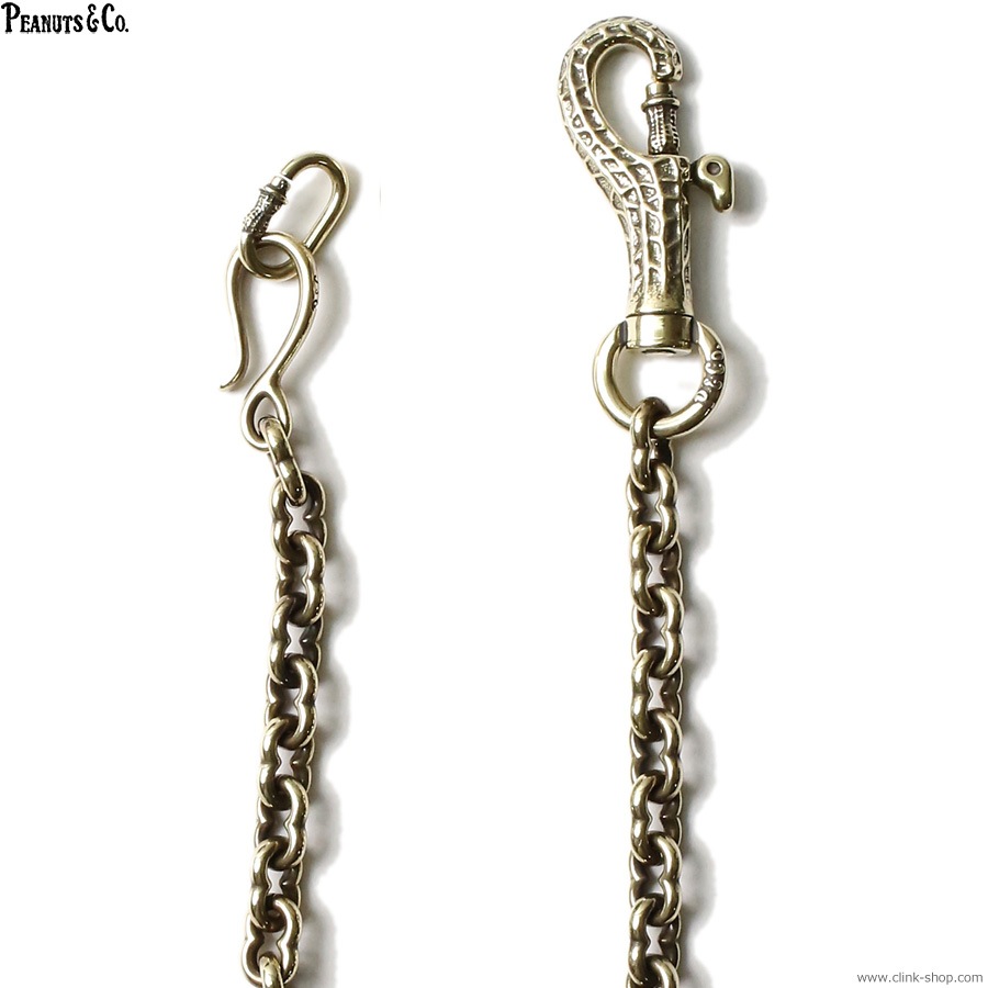 CLINK｜PEANUTS & CO. PLANE PEANUTS WALLET CHAIN (BRASS)｜東京・吉祥寺 ...