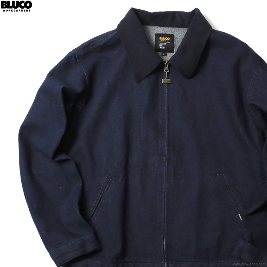 CLINK｜BLUCO 12oz DENIM WORK JACKET (D.INDIGO) [151-31-025]｜東京・吉祥寺｜SOFTMACHINE・BLUCO・DEUS・PEANUTS ...