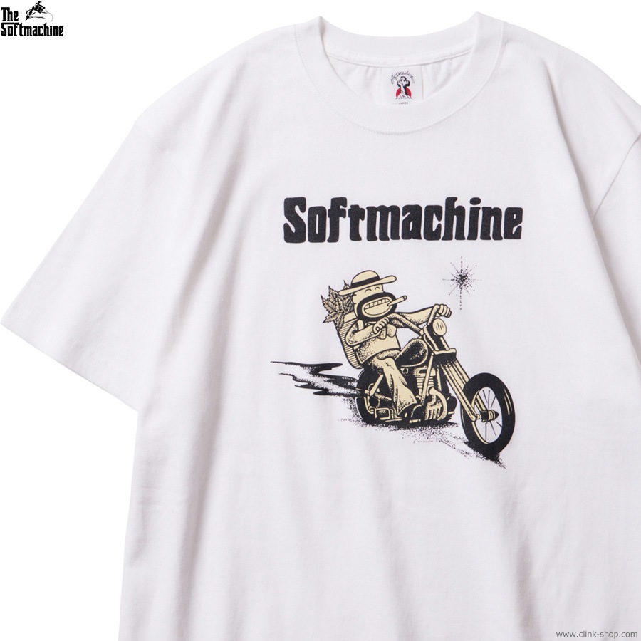 CLINK｜【予約/7月~8月入荷予定】SOFTMACHINE HARVEST-T (WHITE)｜東京・吉祥寺｜SOFTMACHINE・BLUCO・DEUS・PEANUTS&Co ...
