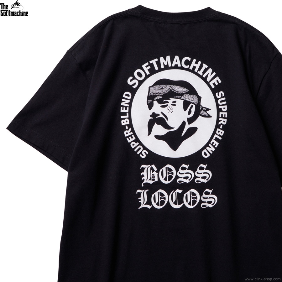 CLINK｜SOFTMACHINE BOSS LOCOS-T (BLACK)｜東京・吉祥寺｜SOFTMACHINE・BLUCO・DEUS・PEANUTS&Co.・RADIALL・UNCROWD ...